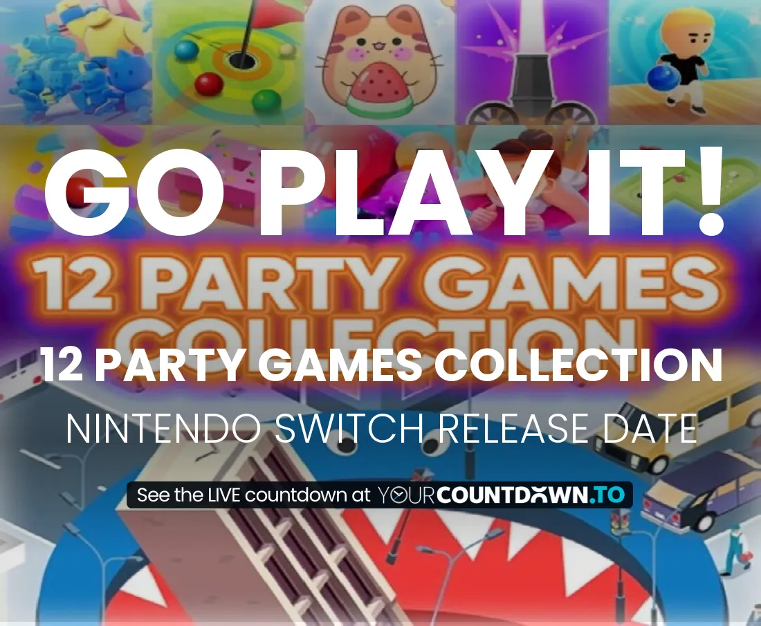 Countdown To 12 Party Games Collection | Nintendo Switch Release Date