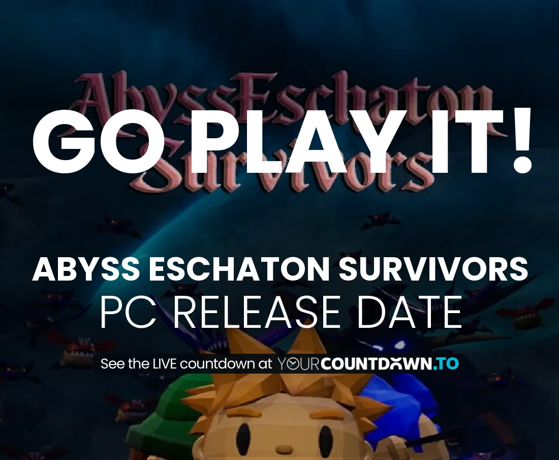 Countdown To Abyss Eschaton Survivors | PC Release Date
