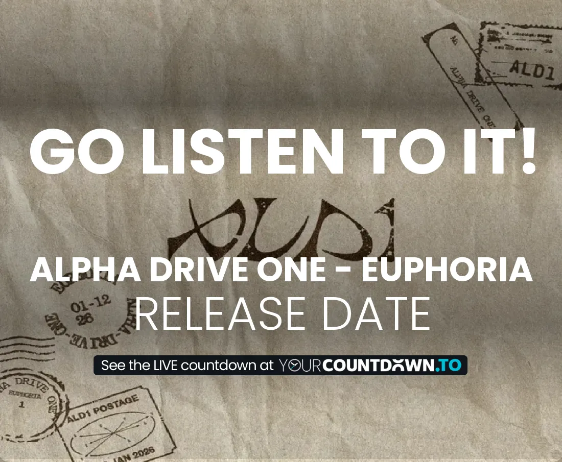 Countdown To ALPHA DRIVE ONE - EUPHORIA | Release Date