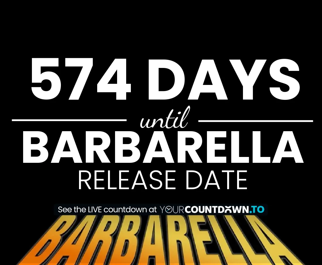 Countdown To Barbarella | Release Date