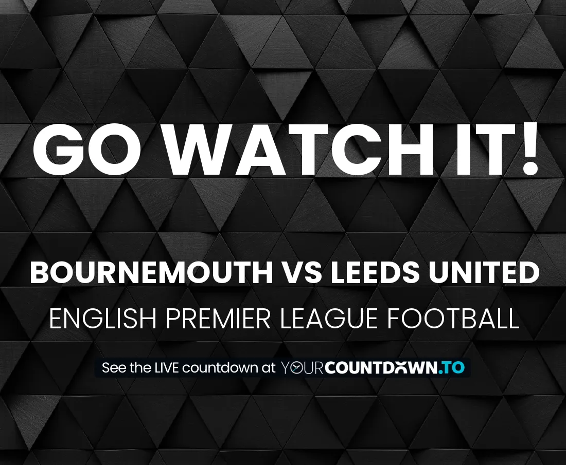 Bournemouth vs Leeds United Countdown | 2026 | Football