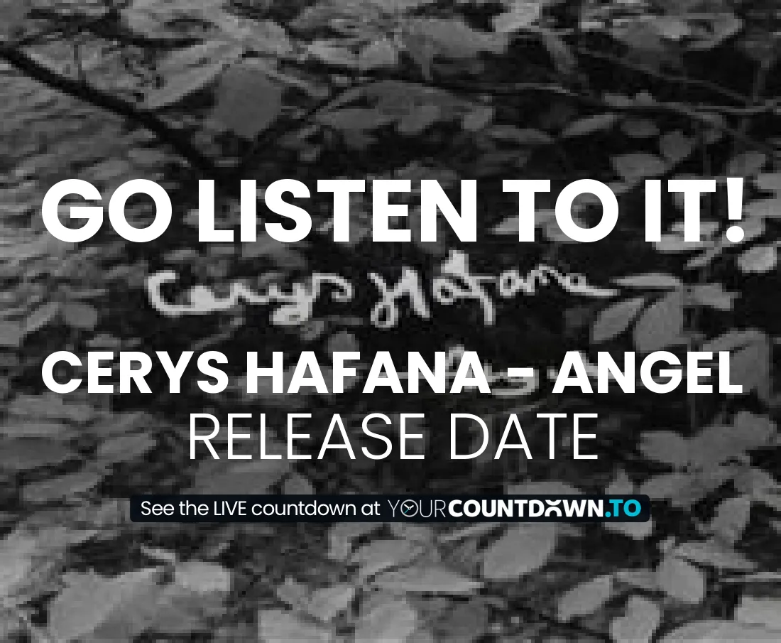 Countdown To Cerys Hafana - Angel | Release Date