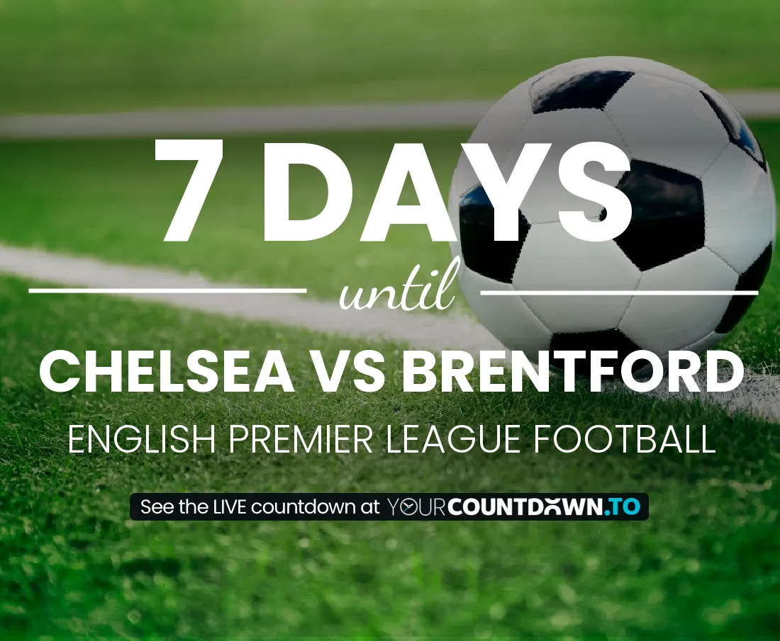 Chelsea vs Brentford Countdown | 2026 | Football