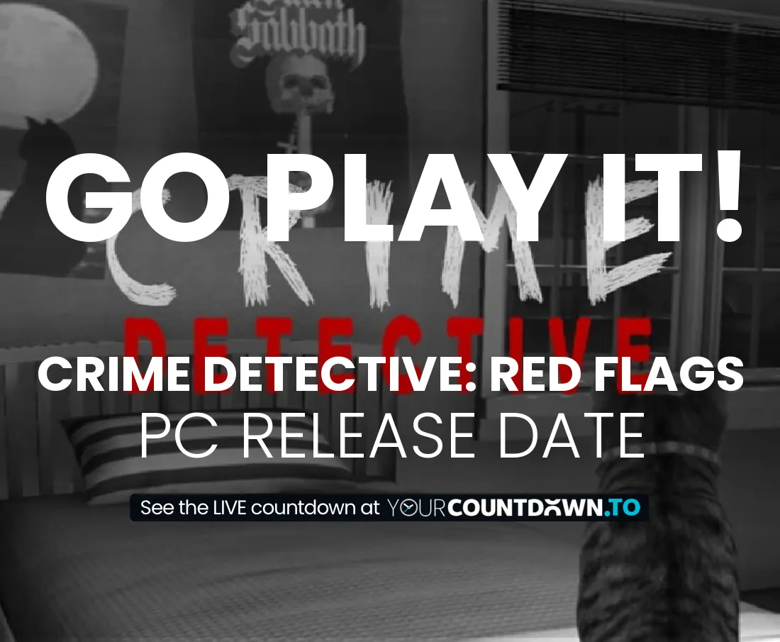 Countdown To Crime Detective: Red Flags | PC Release Date
