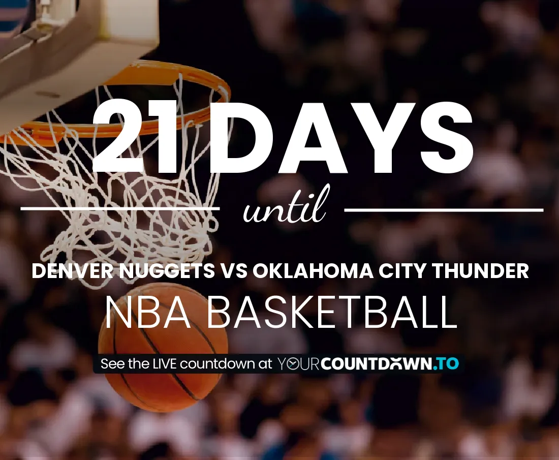 Denver Nuggets vs Oklahoma City Thunder Countdown | 2026 | Basketball