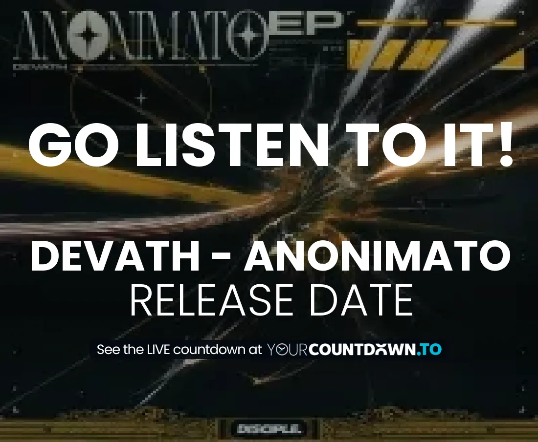 Countdown To Devath - Anonimato | Release Date