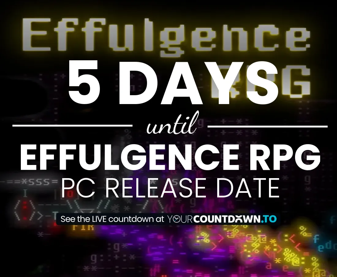 Countdown To Effulgence RPG | PC Release Date