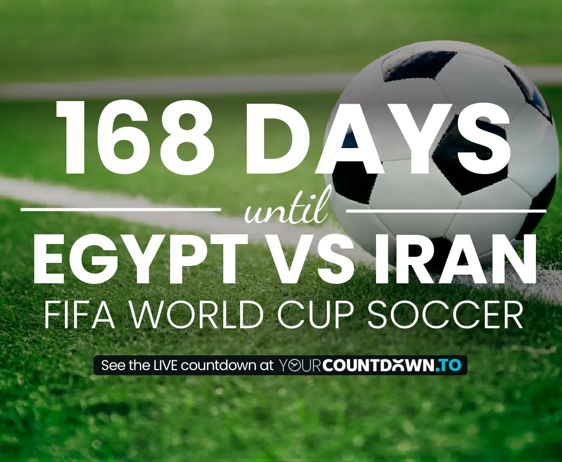 Egypt vs Iran Countdown | 2026 | Soccer