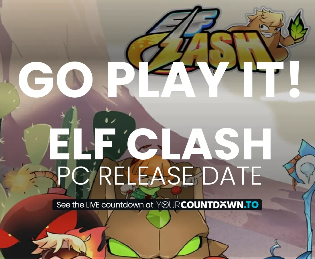 Countdown To Elf Clash | PC Release Date