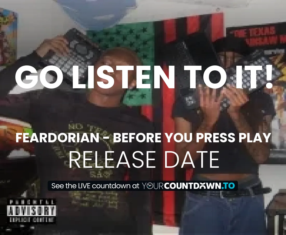 Countdown To FearDorian - Before You Press Play | Release Date