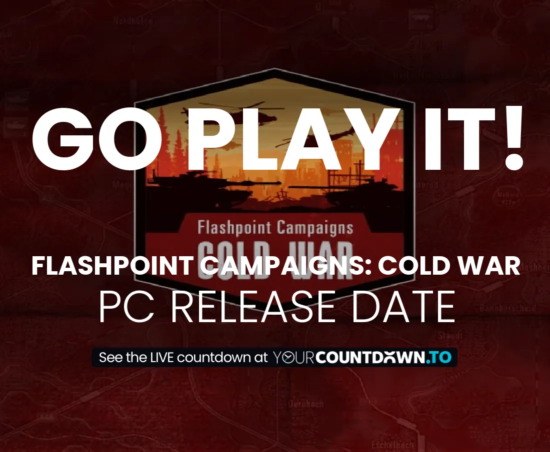 Countdown To Flashpoint Campaigns: Cold War | PC Release Date