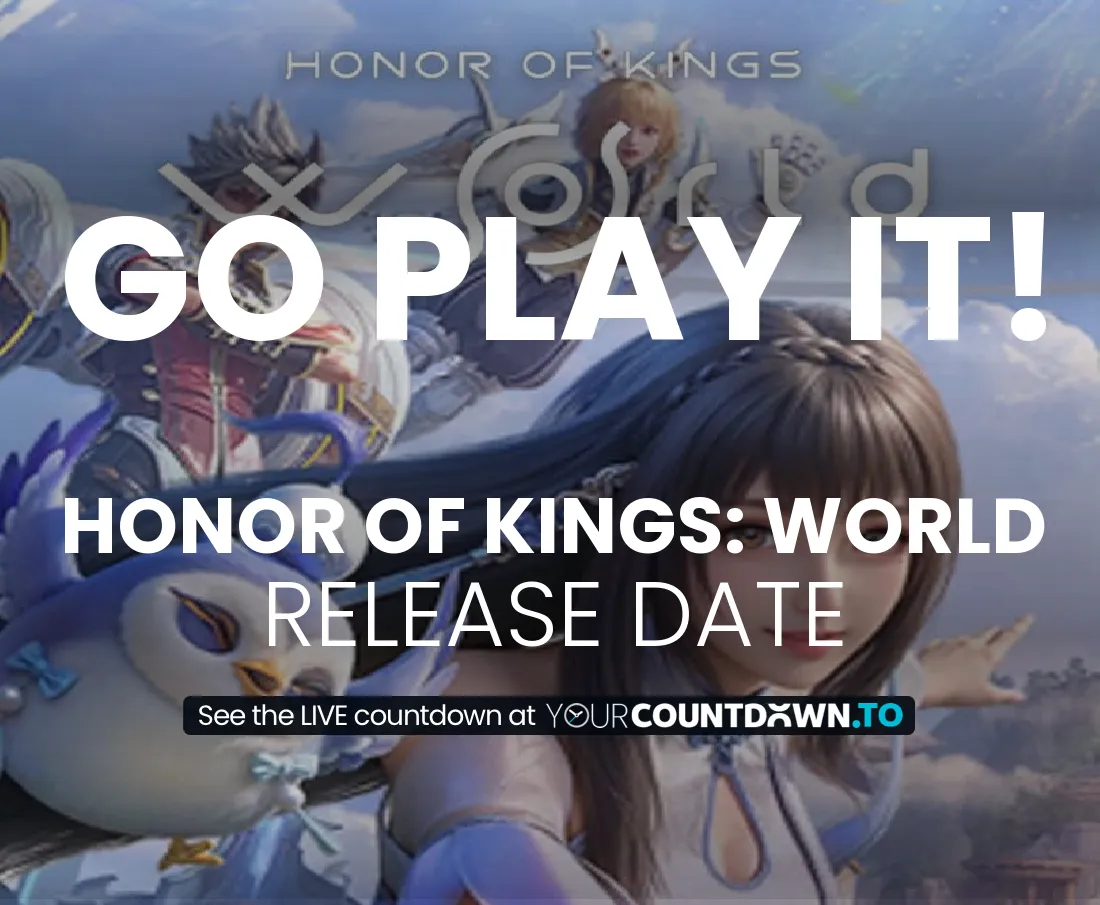 Countdown To Honor of Kings: World | Release Date