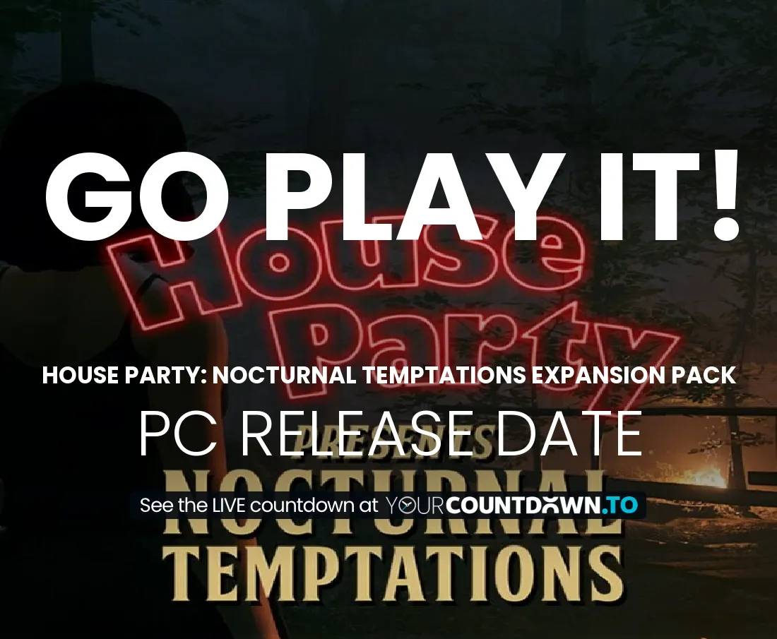 Countdown To House Party: Nocturnal Temptations Expansion Pack | PC ...