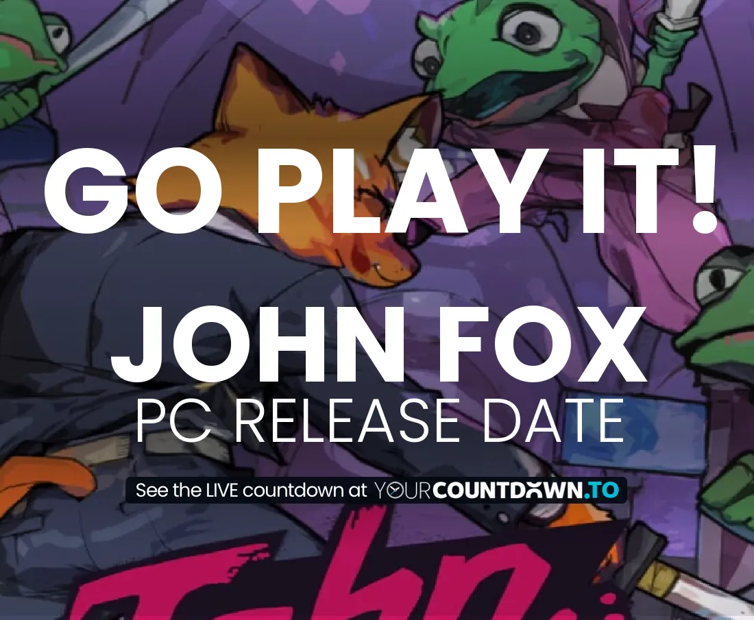 Countdown To John Fox | PC Release Date