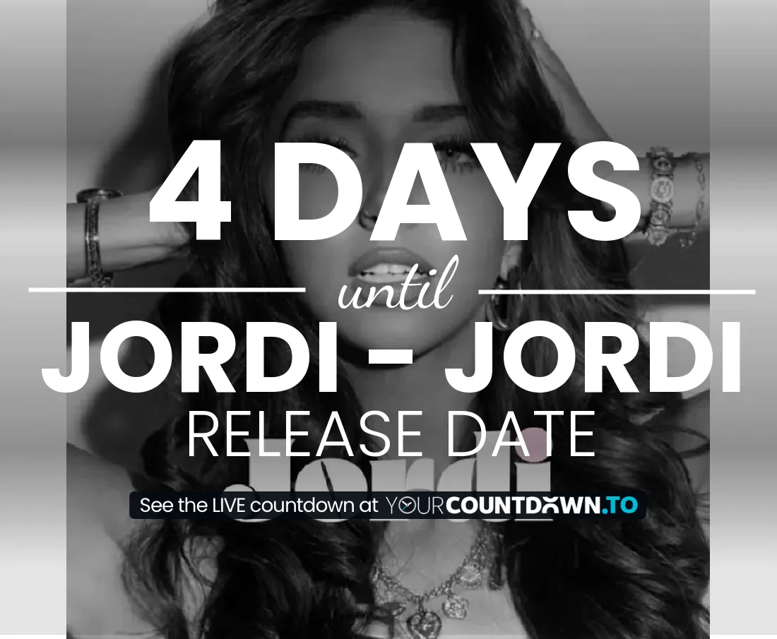 Countdown To Jordi - Jordi | Release Date