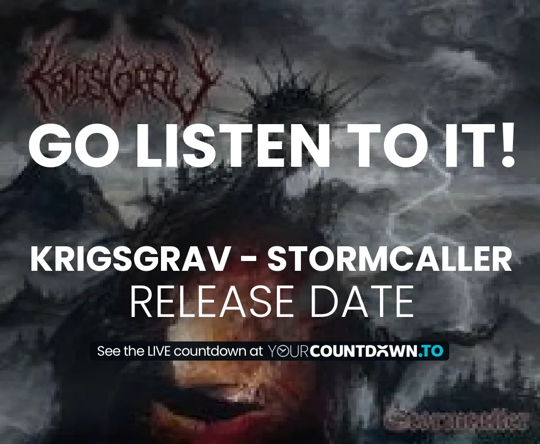 Countdown To Krigsgrav - Stormcaller | Release Date