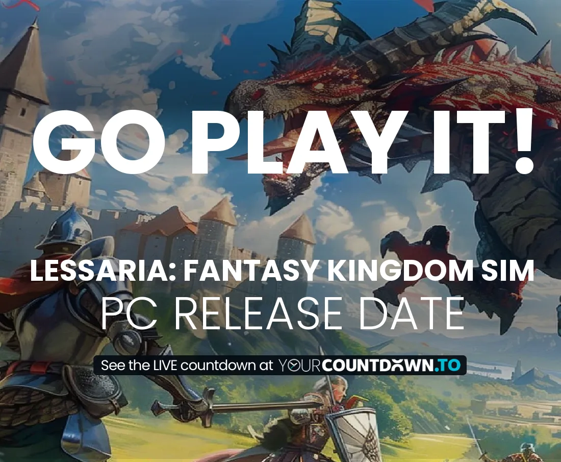 Countdown To Lessaria: Fantasy Kingdom Sim | PC Release Date