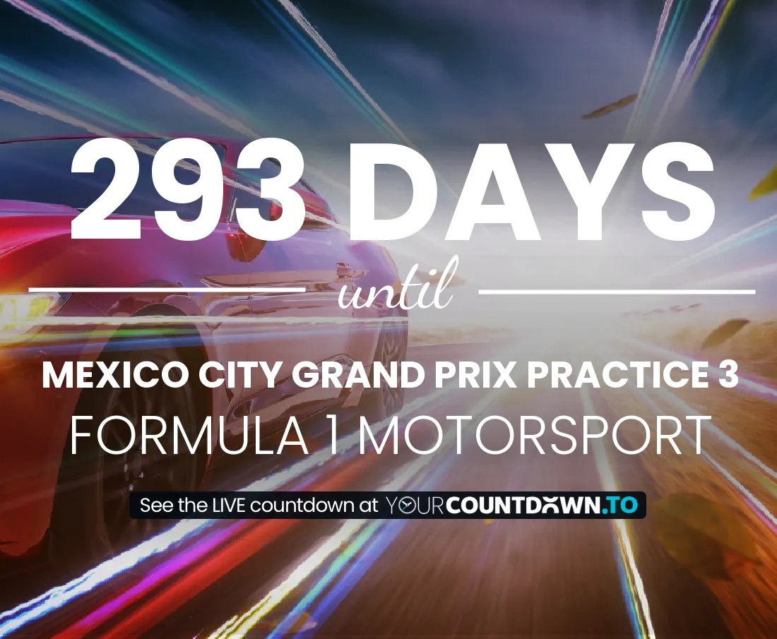 Mexico City Grand Prix Practice 3 Countdown | 2026 | Motorsport