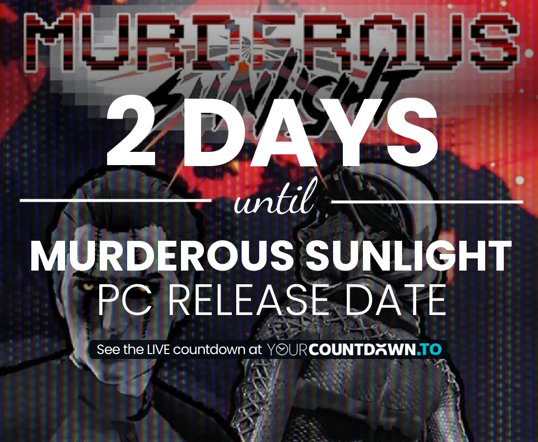 Countdown To Murderous Sunlight | PC Release Date
