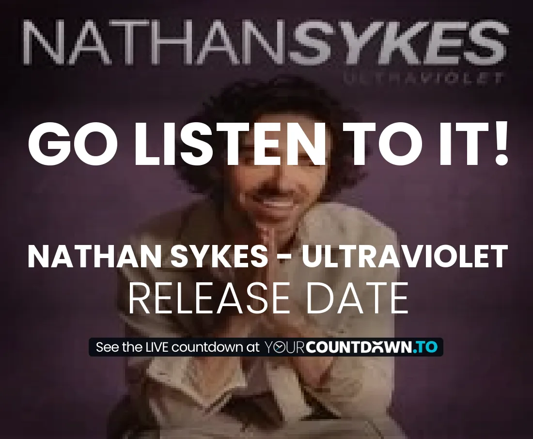 Countdown To Nathan Sykes - Ultraviolet | Release Date