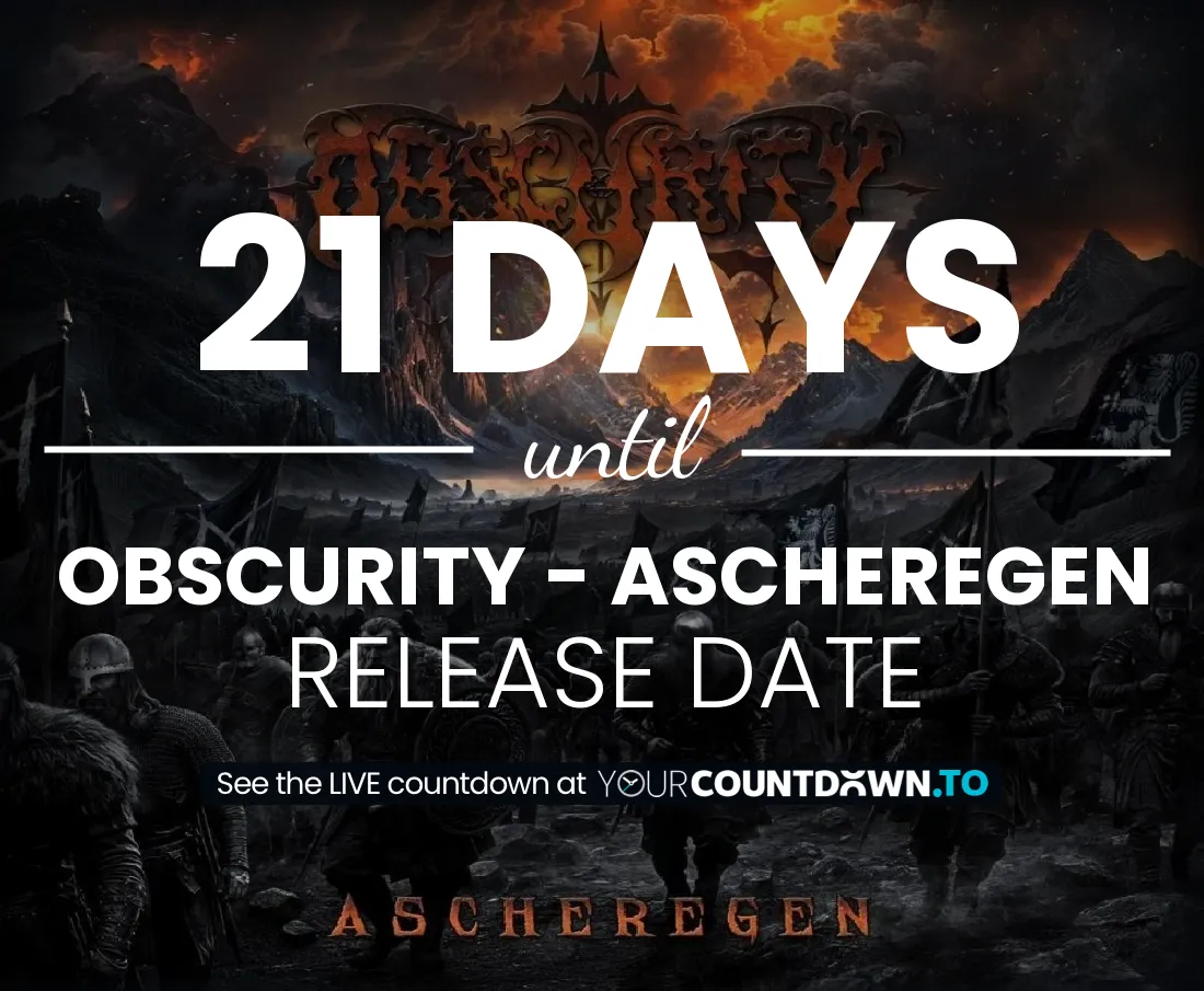 Countdown To Obscurity - Ascheregen | Release Date