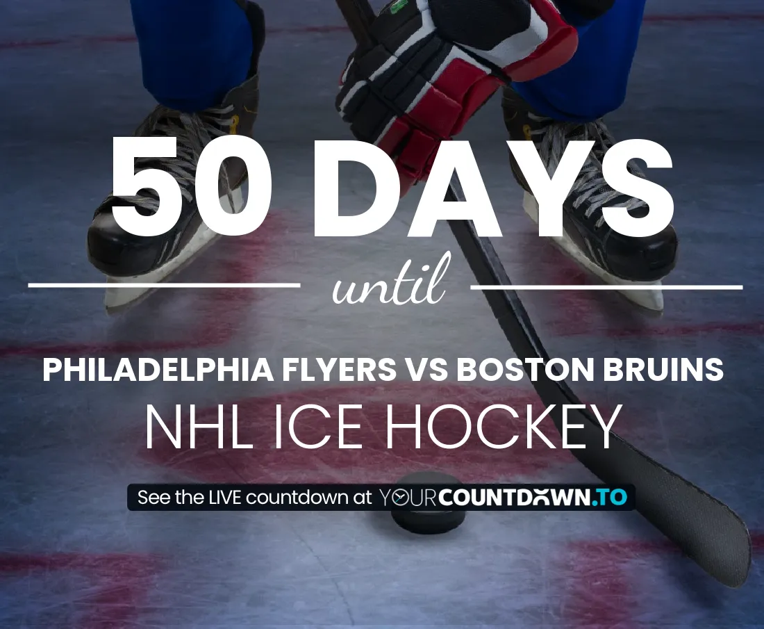 Philadelphia Flyers vs Boston Bruins Countdown | 2026 | Ice Hockey