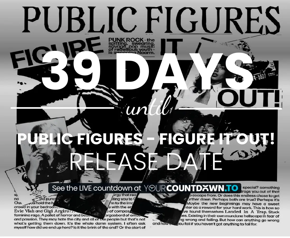 Countdown To Public Figures - Figure It Out! | Release Date