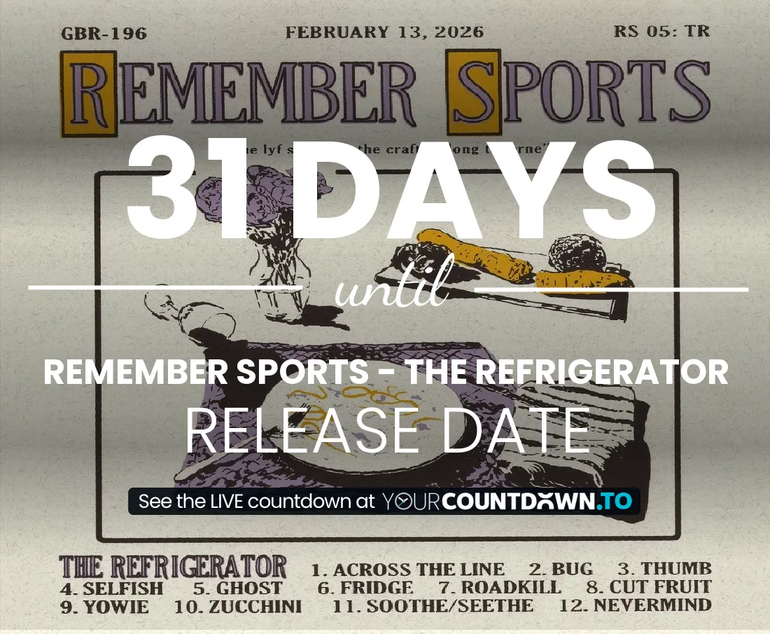Countdown To Remember Sports - The Refrigerator | Release Date