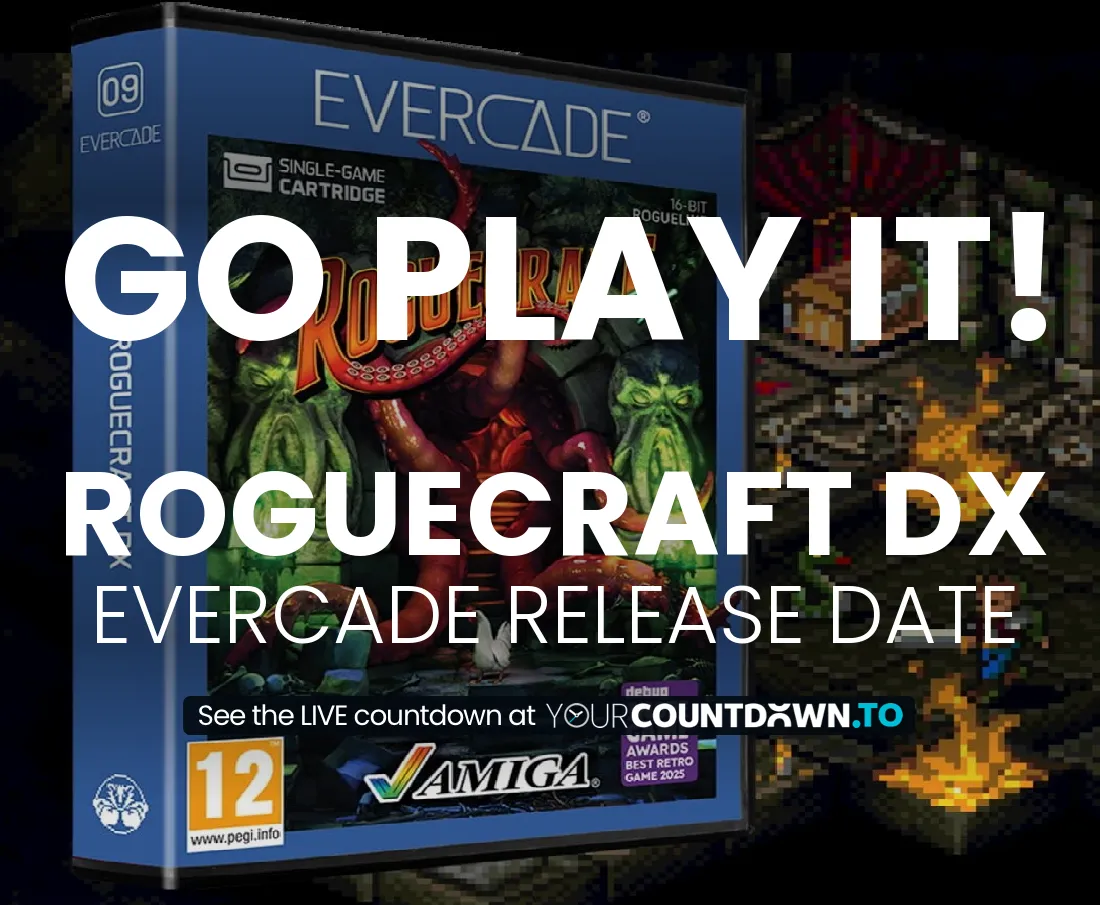 Countdown To Roguecraft DX | Evercade Release Date