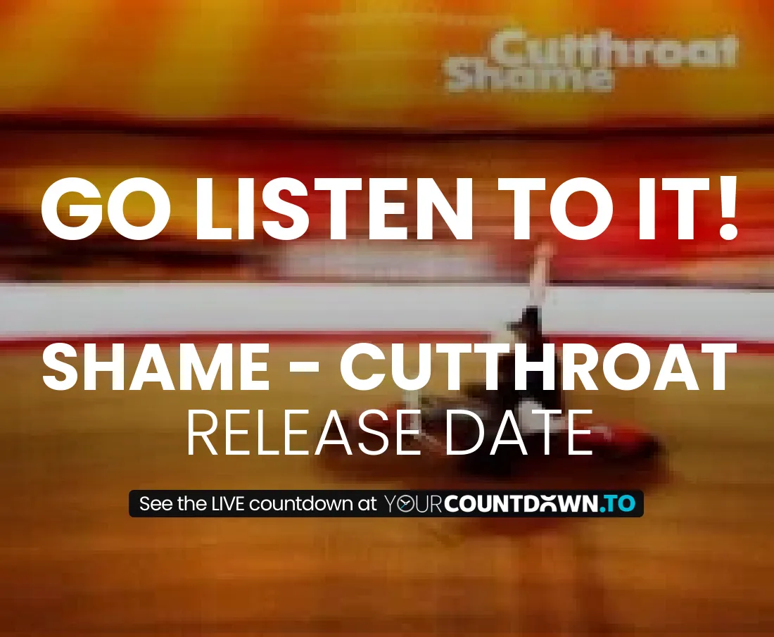 Countdown To shame - Cutthroat | Release Date