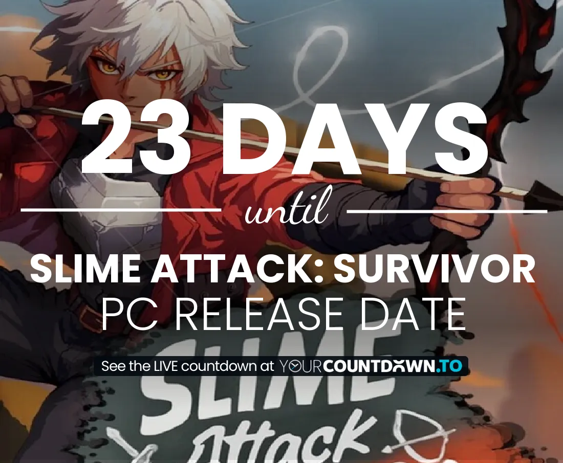 Countdown To Slime Attack: Survivor | PC Release Date