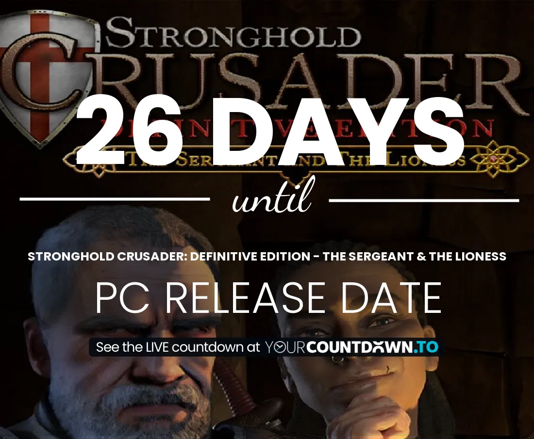 Countdown To Stronghold Crusader: Definitive Edition - The Sergeant ...