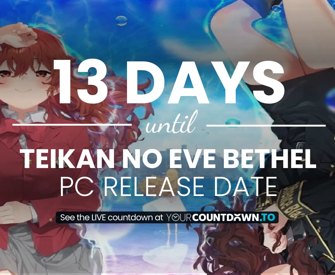 Countdown To Teikan no Eve Bethel | PC Release Date