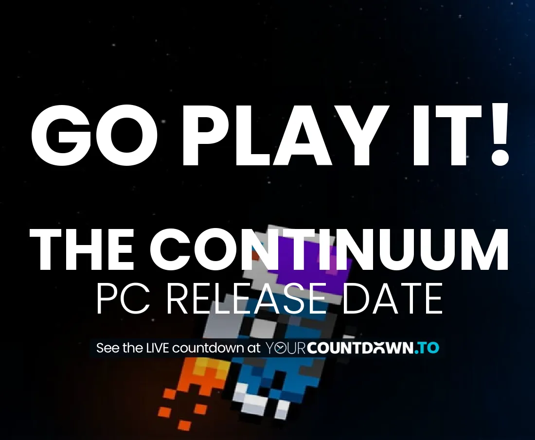 Countdown To The Continuum | PC Release Date