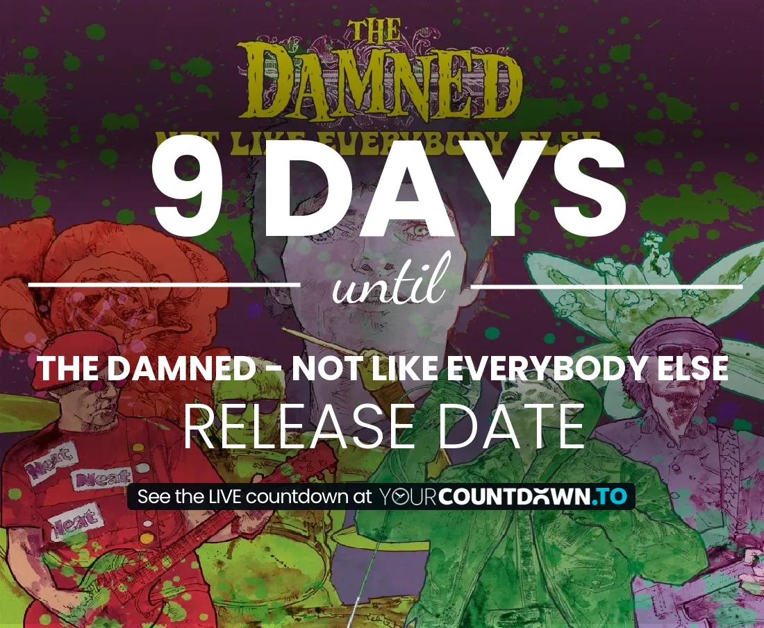 Countdown To The Damned - Not Like Everybody Else | Release Date