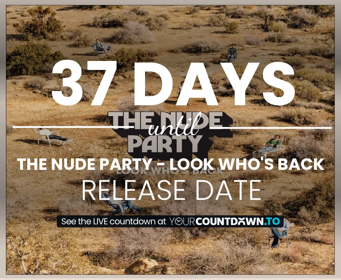 Countdown To The Nude Party - Look Who's Back | Release Date