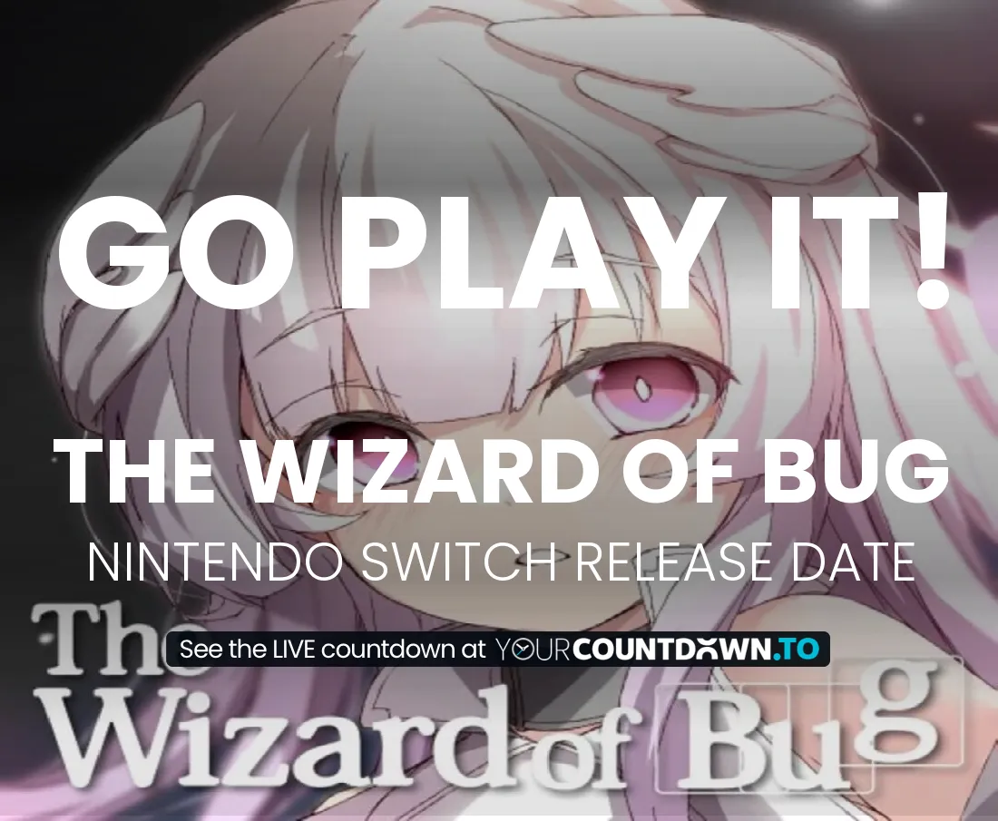 Countdown To The Wizard of Bug | Nintendo Switch Release Date