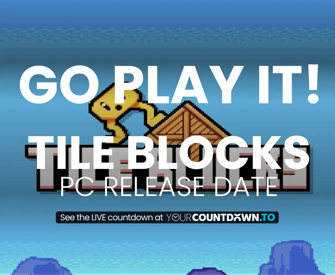 Countdown To Tile Blocks | PC Release Date