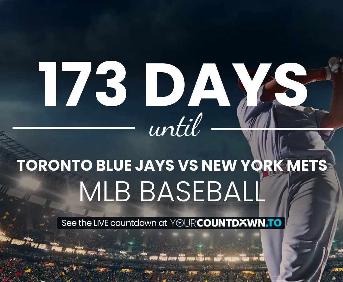 Toronto Blue Jays vs New York Mets Countdown | 2026 | Baseball