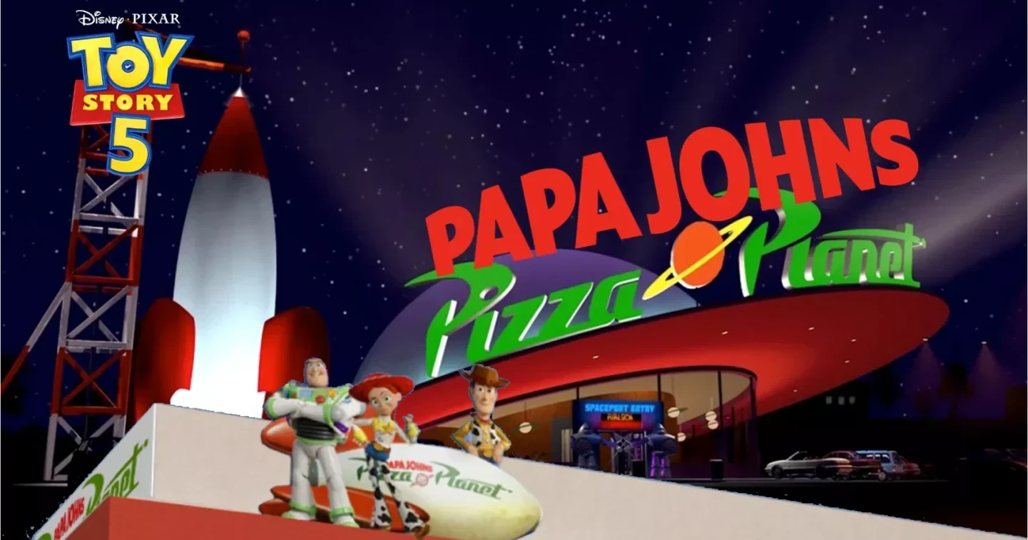 Papa Johns brings Pixar’s Pizza Planet to life with exclusive global ...