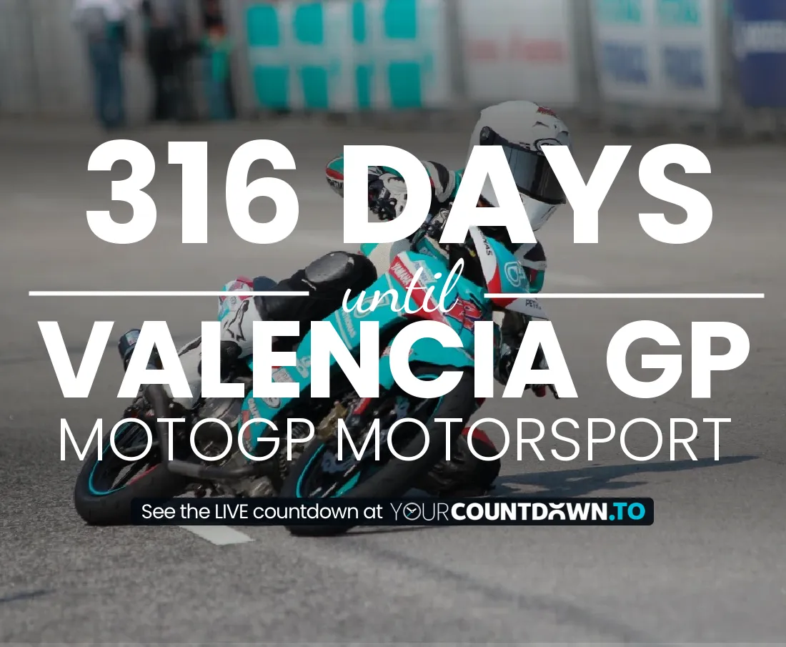 Valencia GP Countdown | 2026 | Motorsport