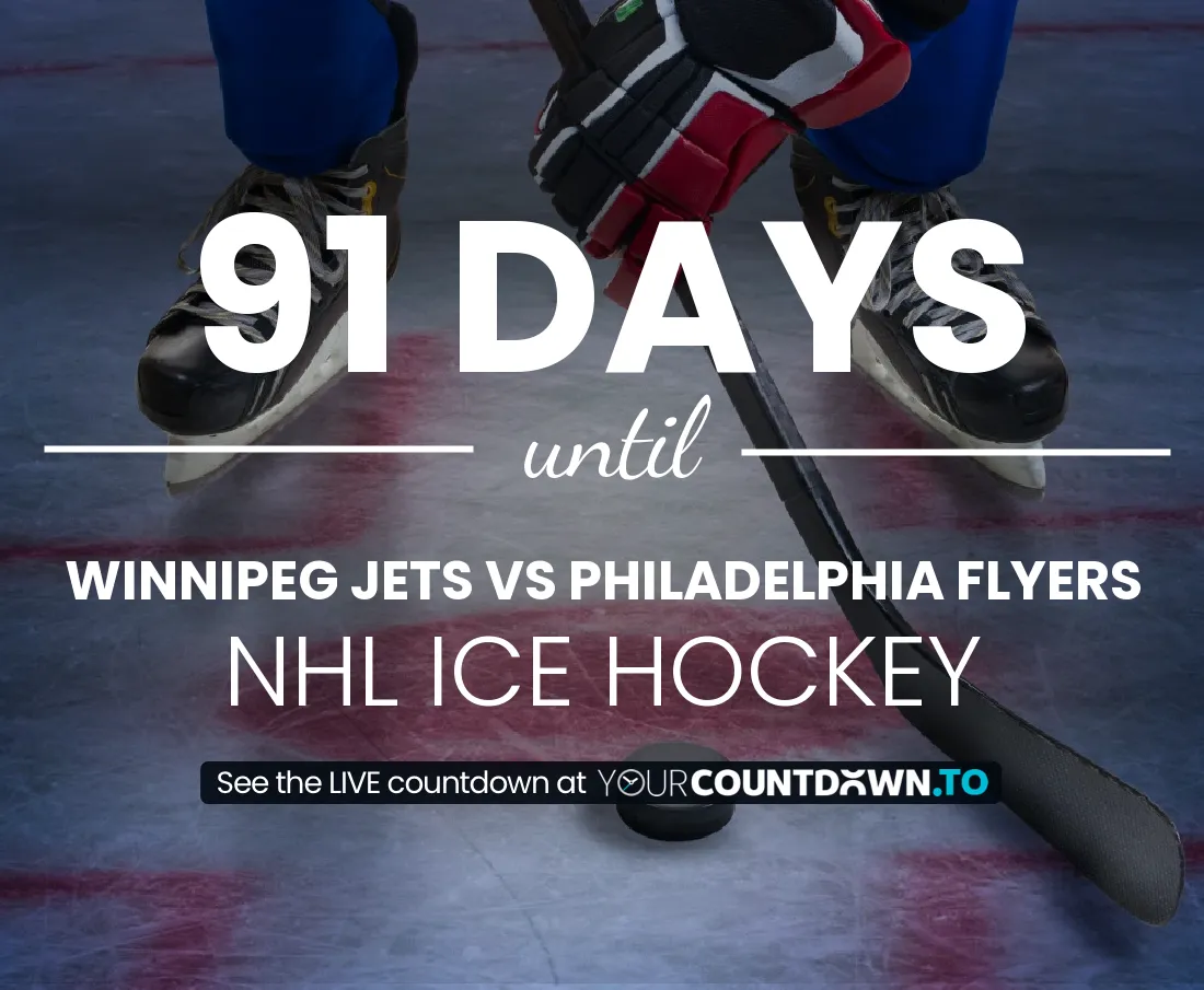 Winnipeg Jets vs Philadelphia Flyers Countdown | 2026 | Ice Hockey