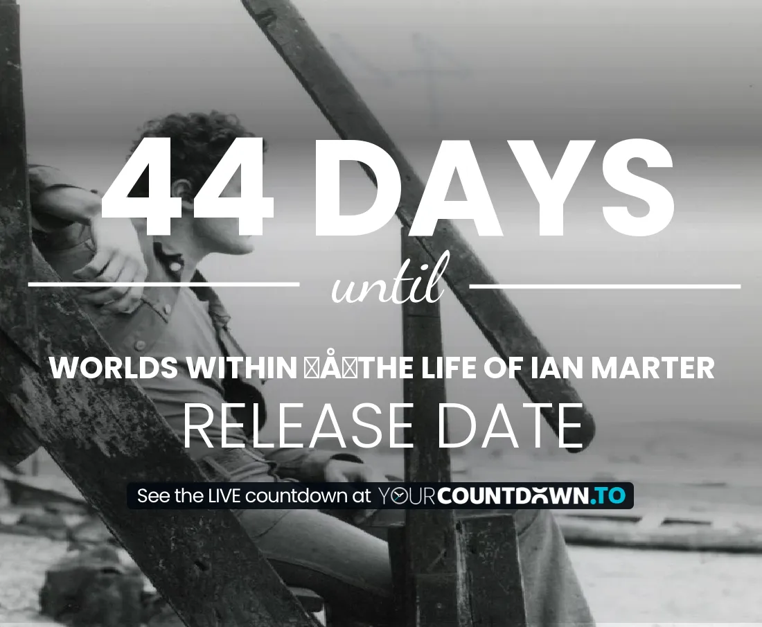 Countdown To Worlds Within – The Life of Ian Marter | Release Date Countdown To Worlds Within – The Life of Ian Marter | Release Date
