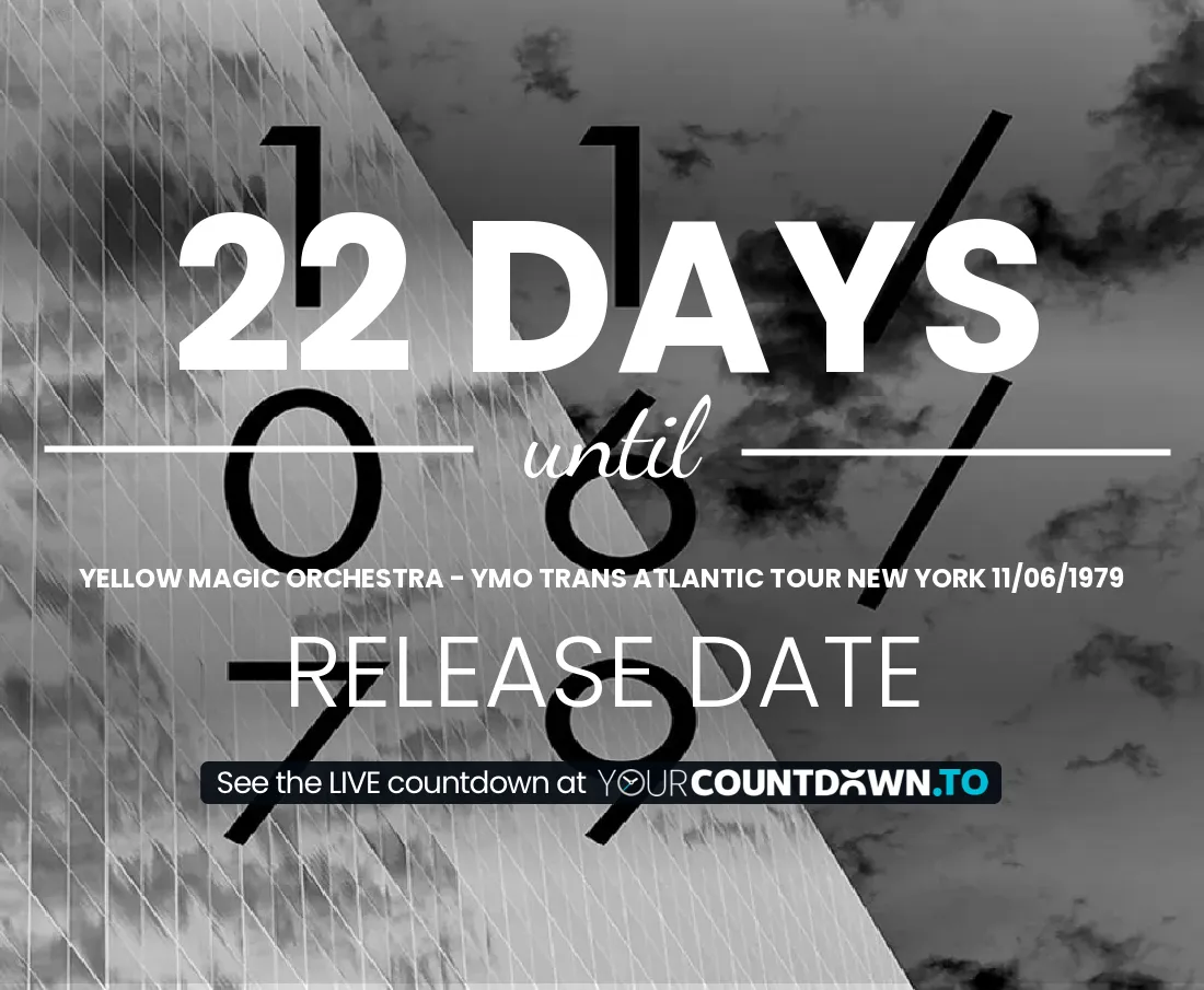 Countdown To Yellow Magic Orchestra - YMO Trans Atlantic Tour New York ...